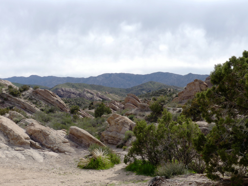 Zu Besuch bei Captain Kirk in den Vasquez Rocks.