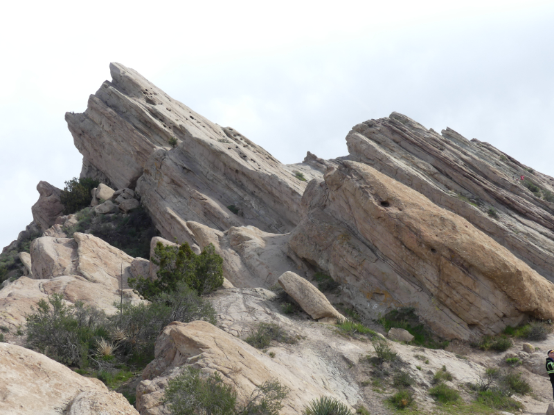 Zu Besuch bei Captain Kirk in den Vasquez Rocks.
