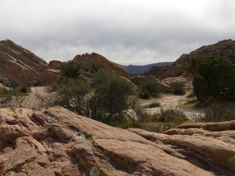 Zu Besuch bei Captain Kirk in den Vasquez Rocks.